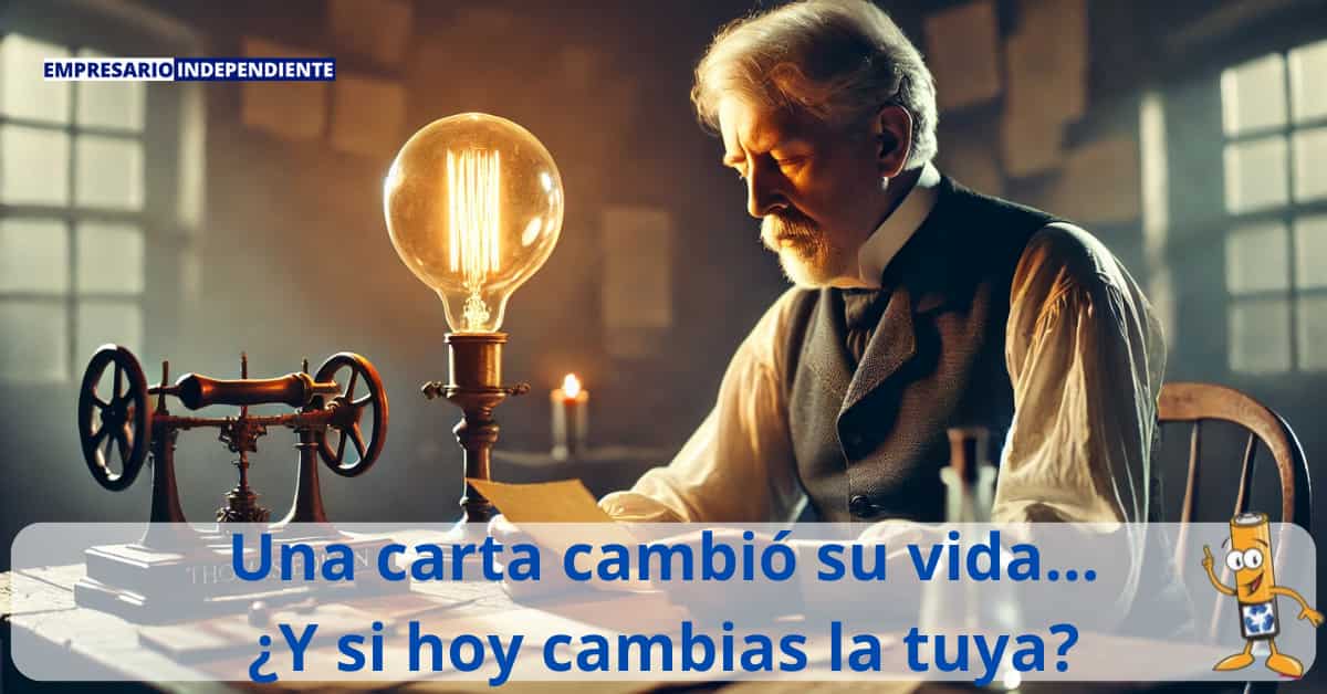 Historia de Thomas Edison y la carta que cambió su vida